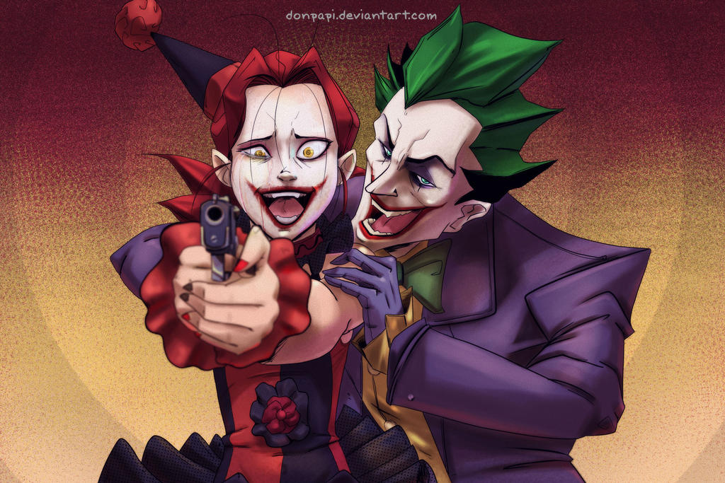 Commission Barbara Y Joker By Donpapi On Deviantart