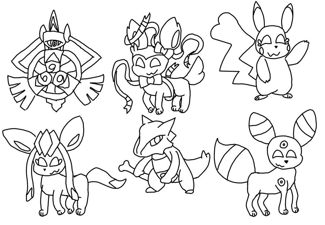 Pokemon Sketches By Rjprincenz On Deviantart