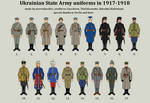 Ukrainian Army uniforms: 1917-1918 by pierreducchio on DeviantArt