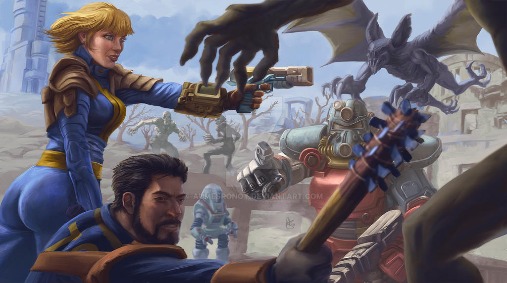 Fallout Fan Art By Aumesronoy On Deviantart