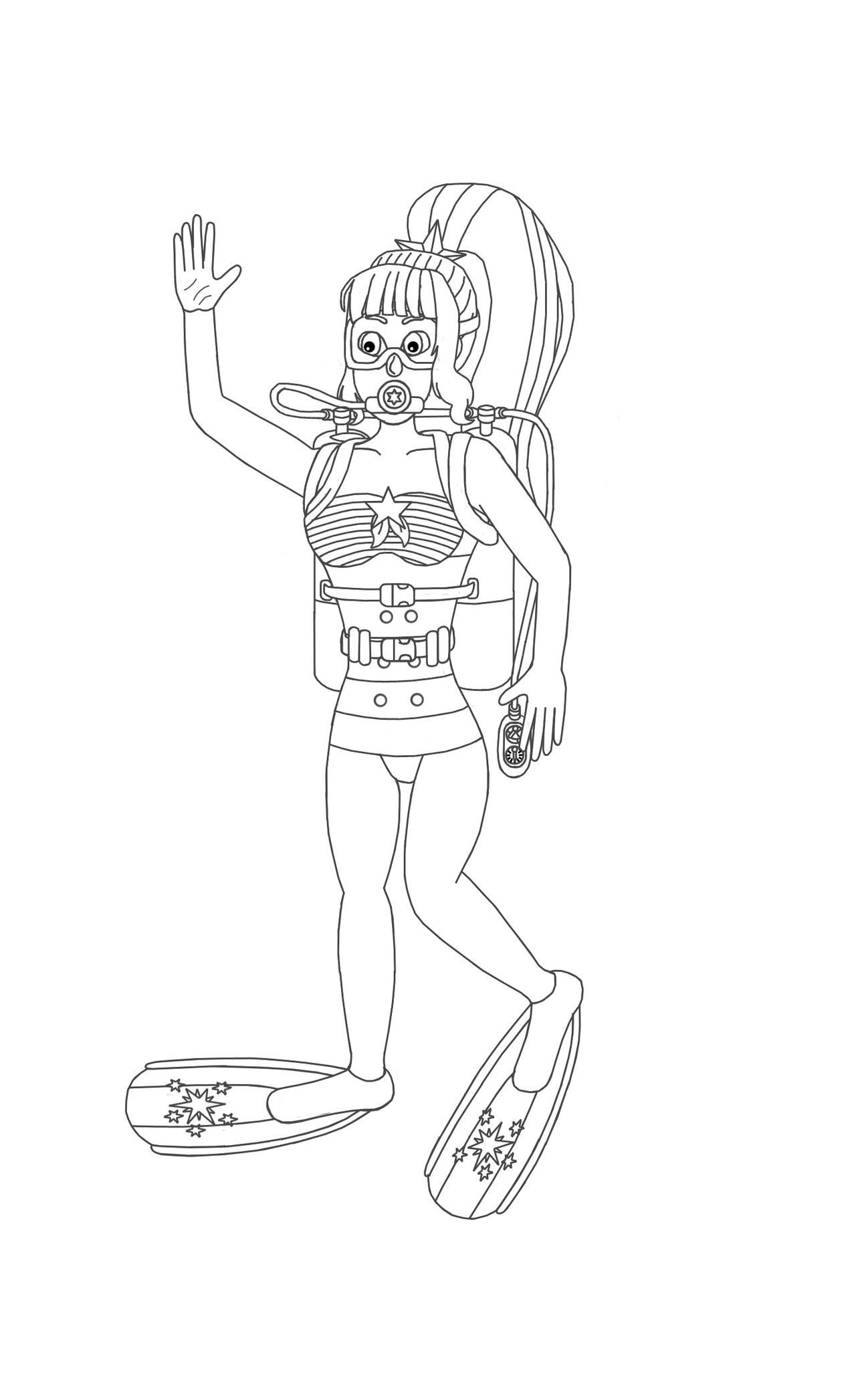 Sci Twilight Swimsuit Scuba Lines By Flood7585 On Deviantart