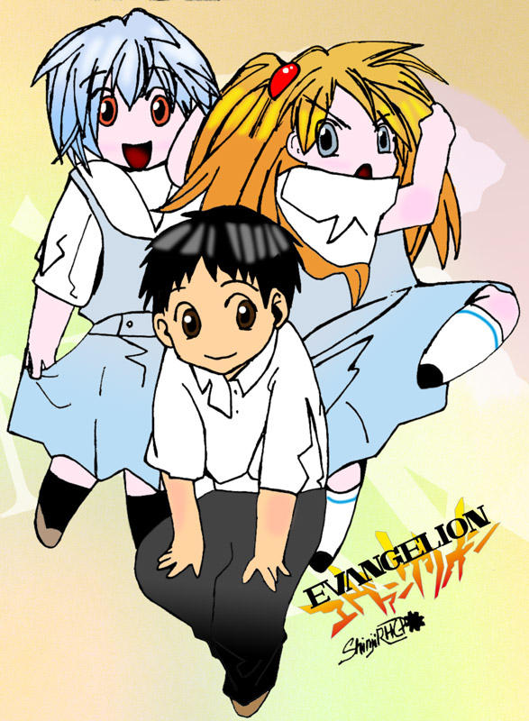 The Eva Children by ShinjiRHCP on DeviantArt