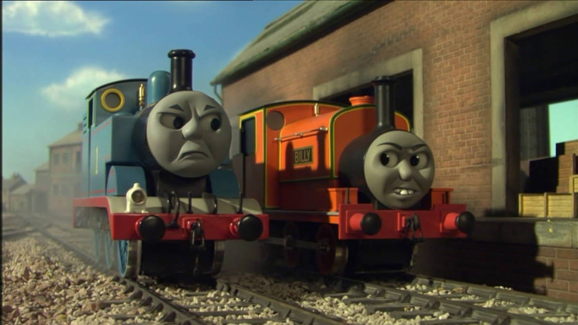 Thomas And Billy Arguing By Aidenkwonproductions On Deviantart