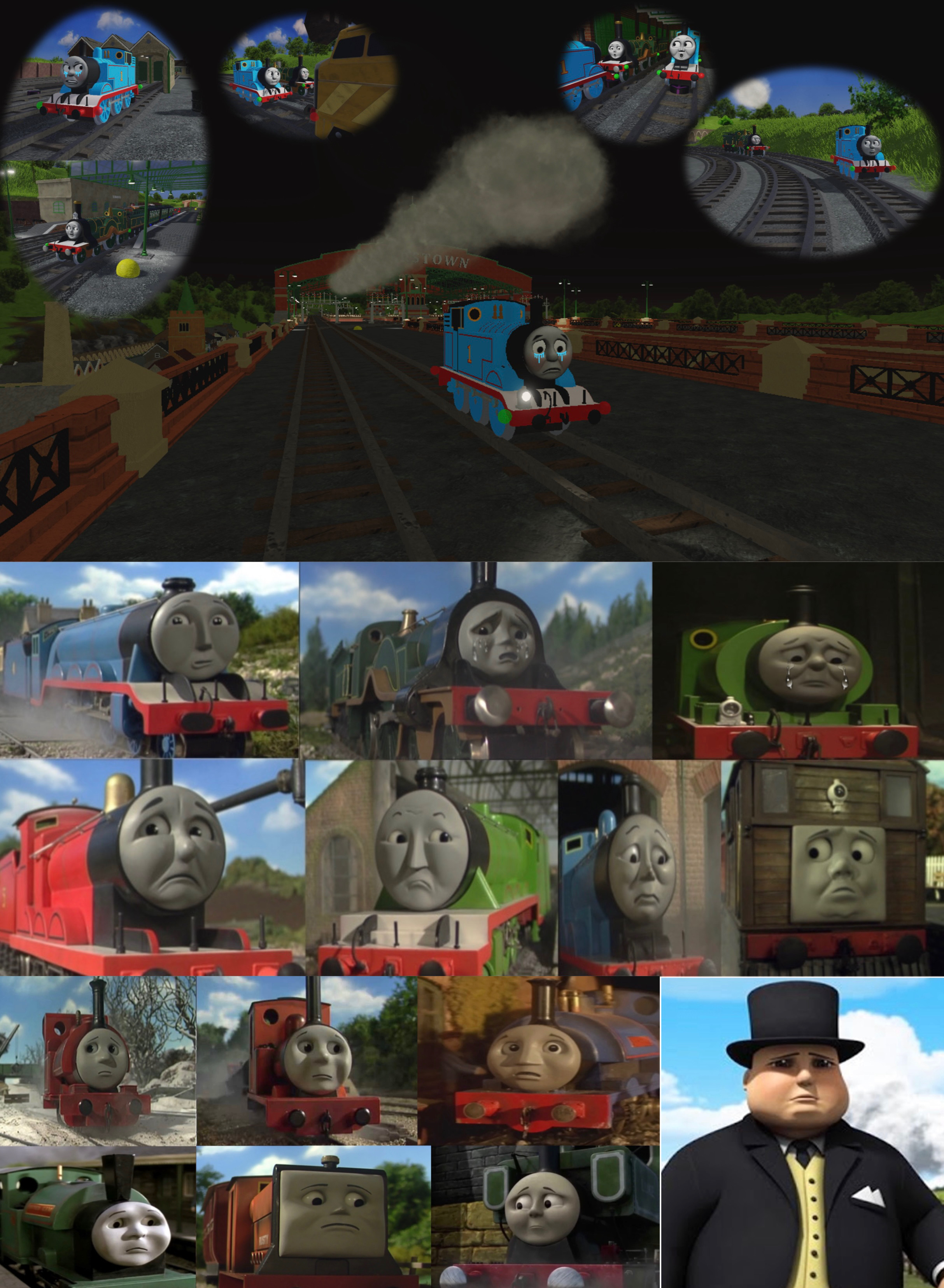 What If Thomas left Sodor in THB? by AidenKwonProductions on DeviantArt What If Thomas left Sodor in THB? by AidenKwonProductions on DeviantArt