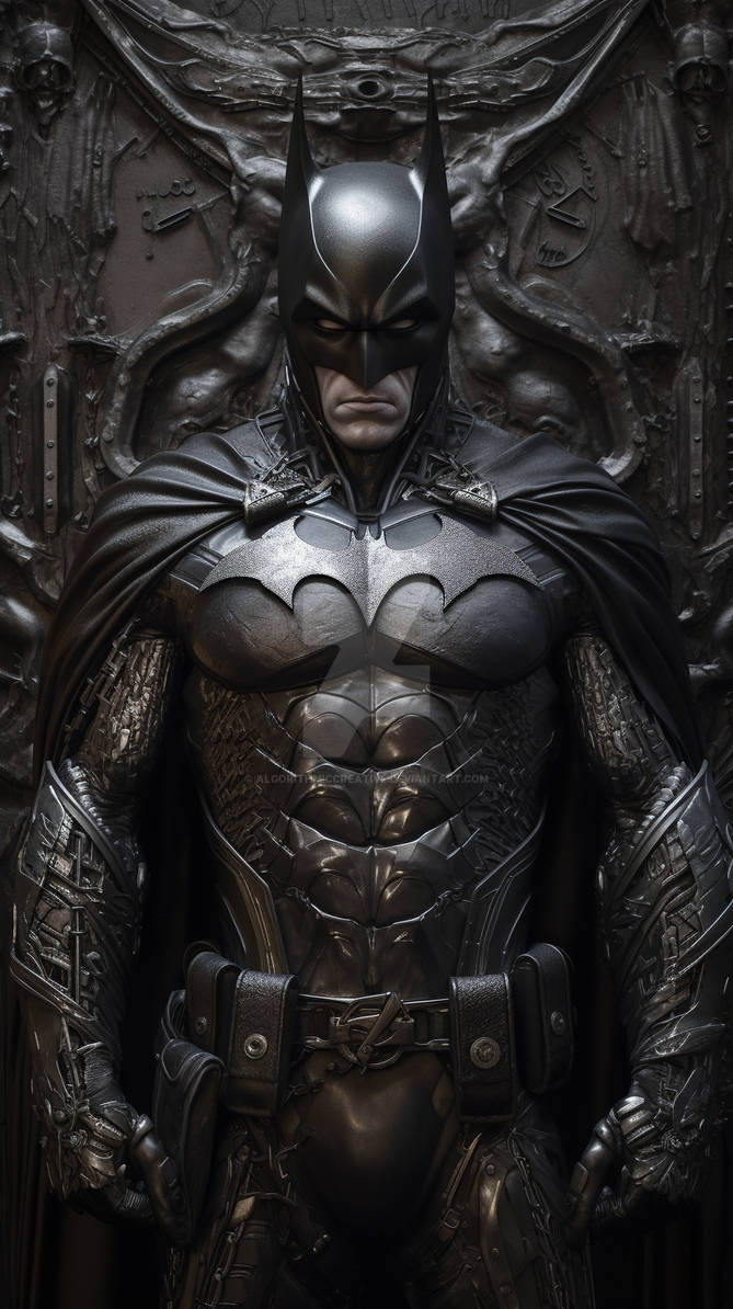 Batman Portrait By Algorithmiccreative On Deviantart
