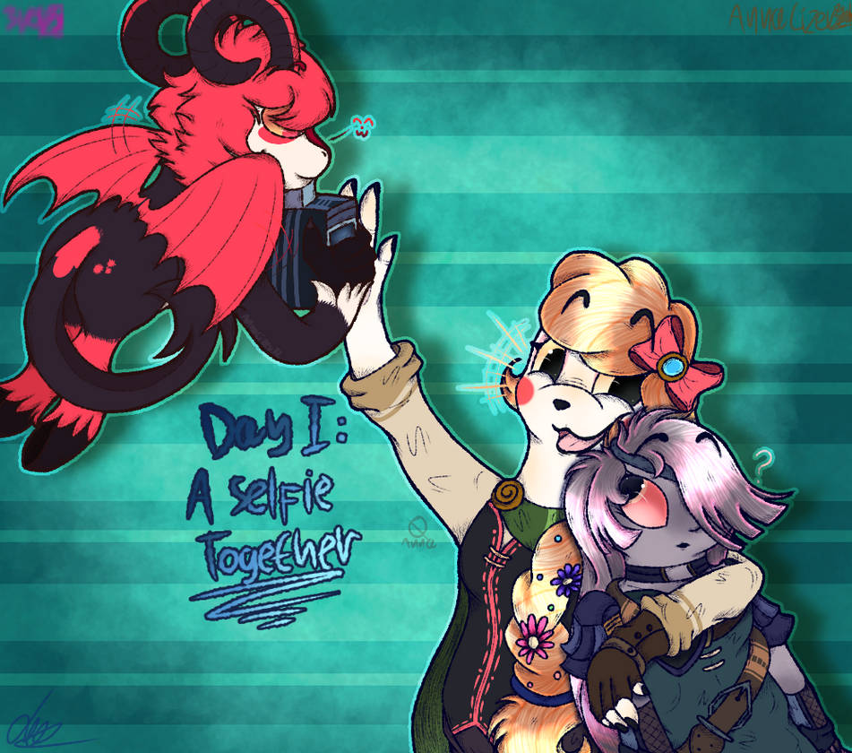 Charlie X Vaggie A Selfie Together By Annalizer32 On Deviantart