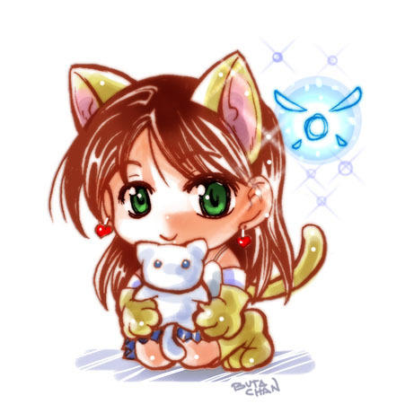 chibi neko mimi by buta-chan on DeviantArt