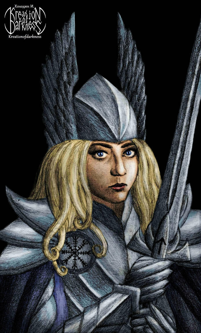 Valkyriehel Daughter Of Loki Colored By Kreationofdarkness On Deviantart
