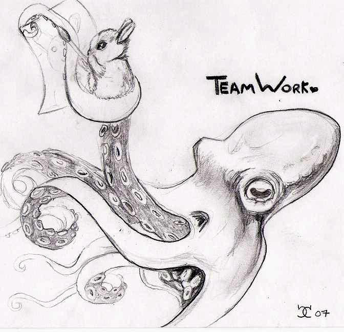 Thats Freaking TeamWork by StaticxOraganizm on DeviantArt