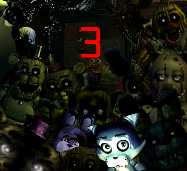 Fnaf 3 6th Anniversary By Mcstealart On Deviantart