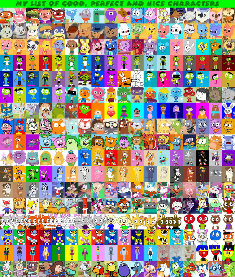 Friends Pals And Buddles List Of Good Characters By Pingguolover On friends-pals-and-buddles-list-of-good-characters-by-pingguolover-on