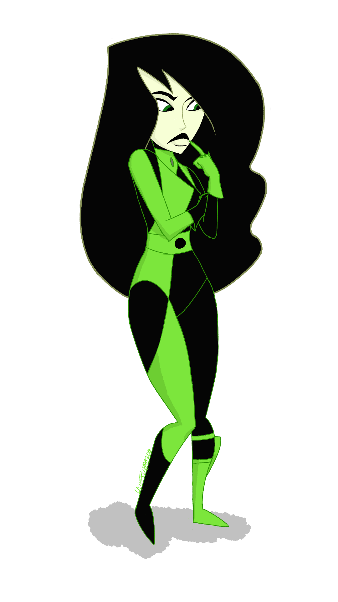 Kim Possible Shego By Latexllama On Deviantart