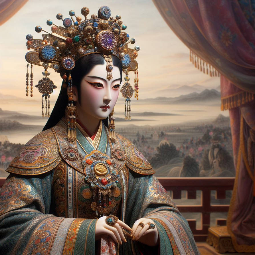 Empress Wu Zetian By Lapcheong2 On Deviantart