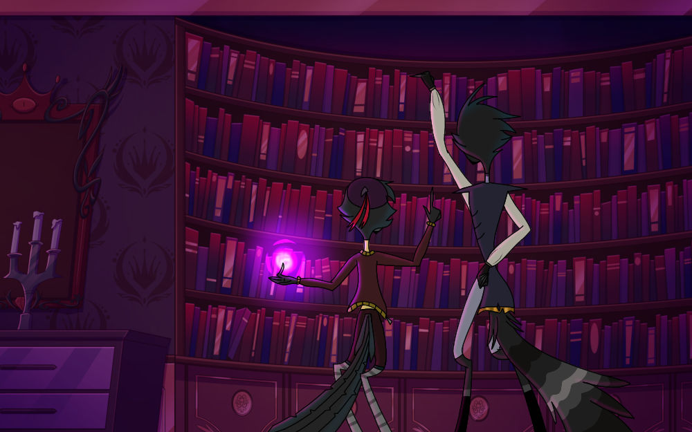 Helluva Boss Still Have Lots To Learn Goetia Art By Cloudedstone On Deviantart