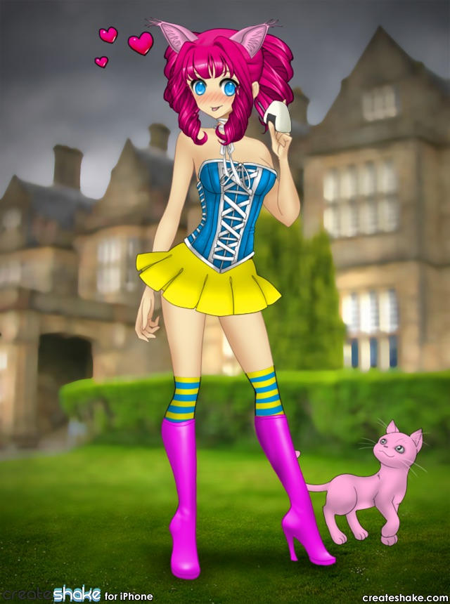Pinkie Pie Anime Createshake By Bluesapphirelily On Deviantart