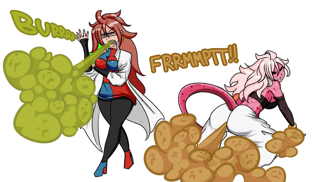 Android 21 Farting And Belching By Metal Blade On Deviantart
