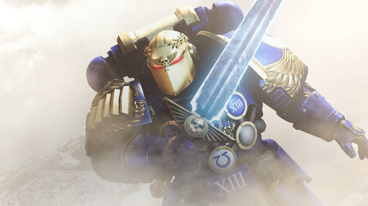 Ultramarine Champion by ForceCommanderAramus on DeviantArt Ultramarine Champion by ForceCommanderAramus on DeviantArt
