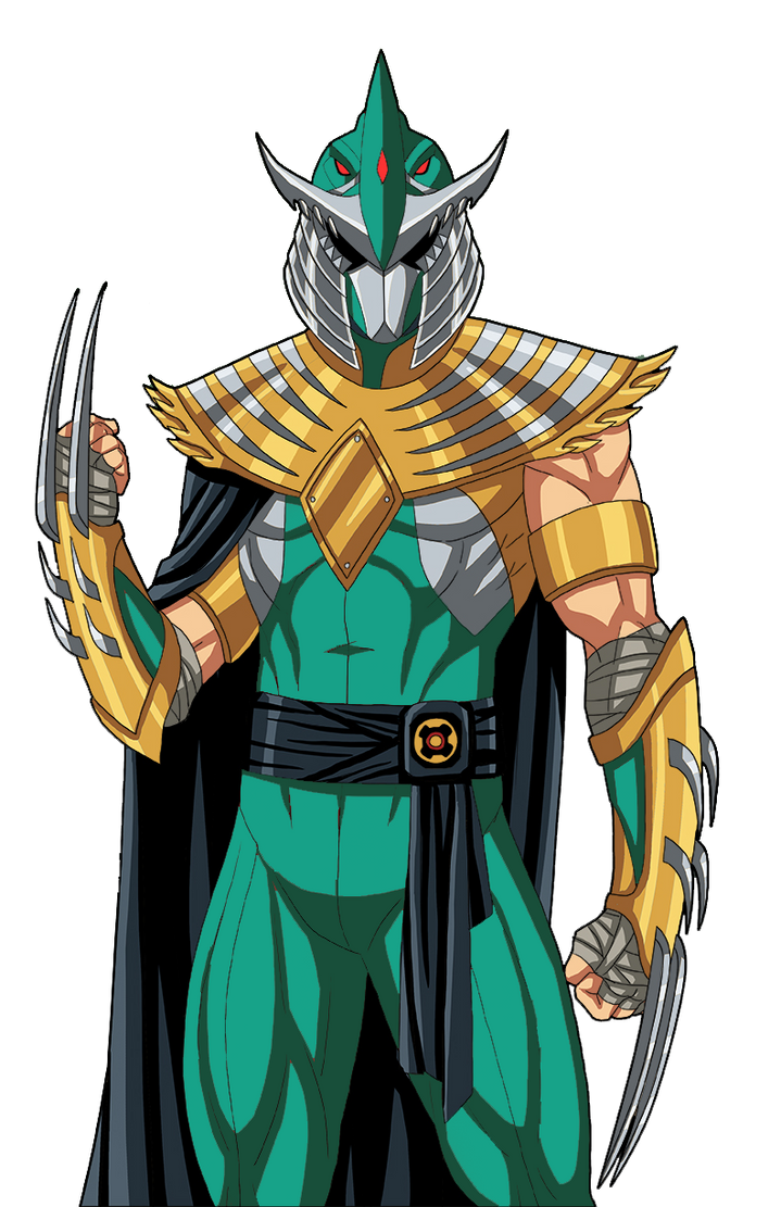 Shredder Green Ranger By Saiyanking02 On Deviantart