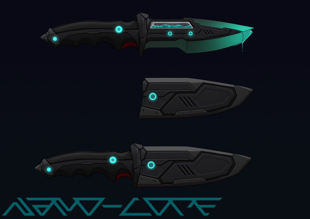 Scifi Venom Dagger Commission By Nano Core On Deviantart