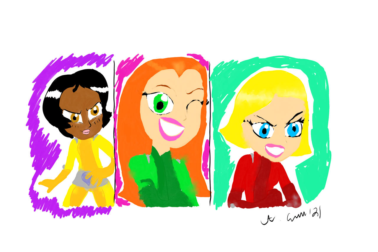 We are Totally Spies!(20th anniversary) drawing by BgLadybug1999 on ... We are Totally Spies!(20th anniversary) drawing by BgLadybug1999 on ...