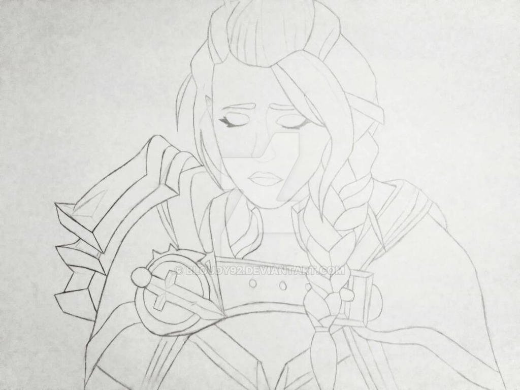 LINEART Jaina Proudmoore by Bloudy92 on DeviantArt LINEART Jaina Proudmoore by Bloudy92 on DeviantArt