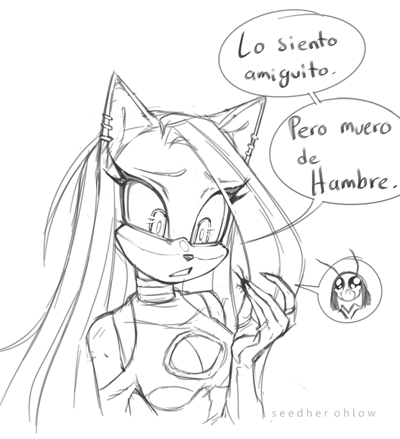 Sonic Female Fan Character Orfelia By Seedher On Deviantart