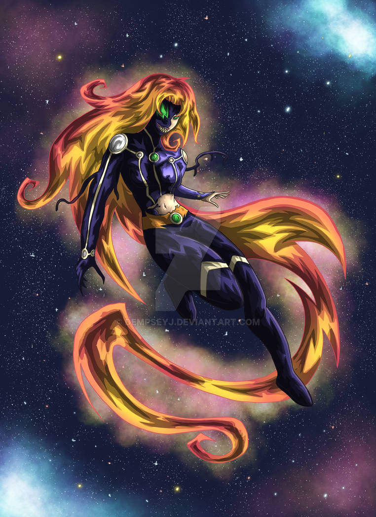Venomized Starfire By Dempseyj On Deviantart
