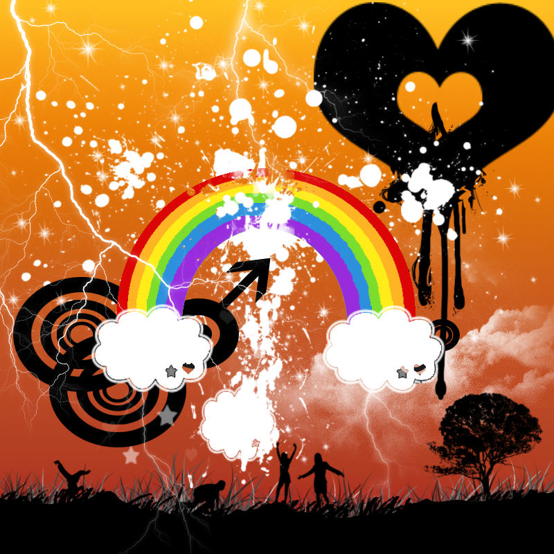 Someone Broke The Rainbow by JohnKyo on DeviantArt