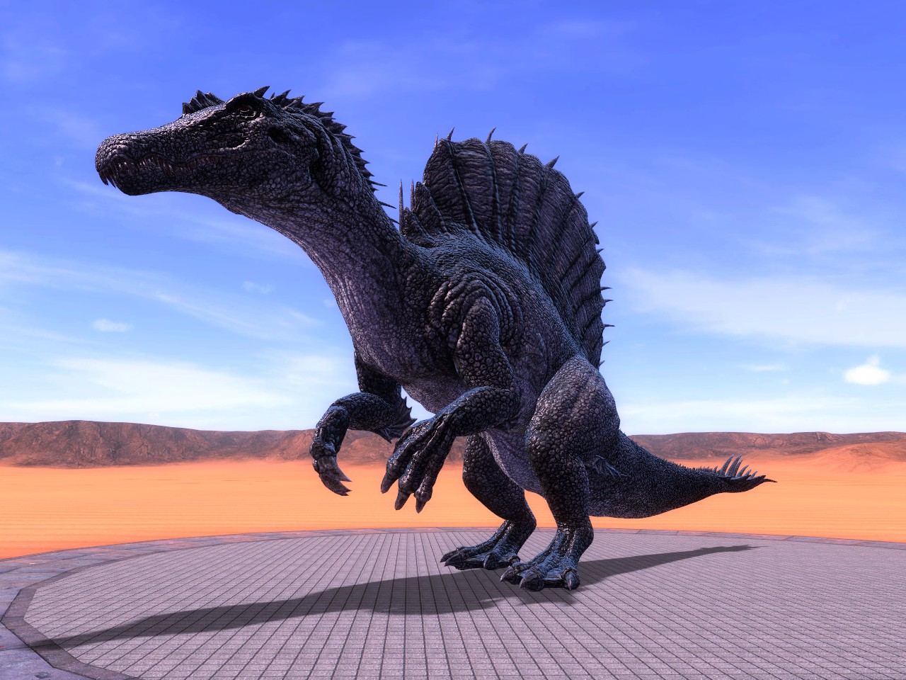 Spinosaurus (Ark Survival Evolved) by Vertell on DeviantArt Spinosaurus (Ark Survival Evolved) by Vertell on DeviantArt