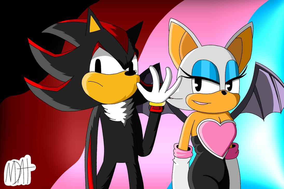 Shadow And Rouge By Minoridoesathing On Deviantart