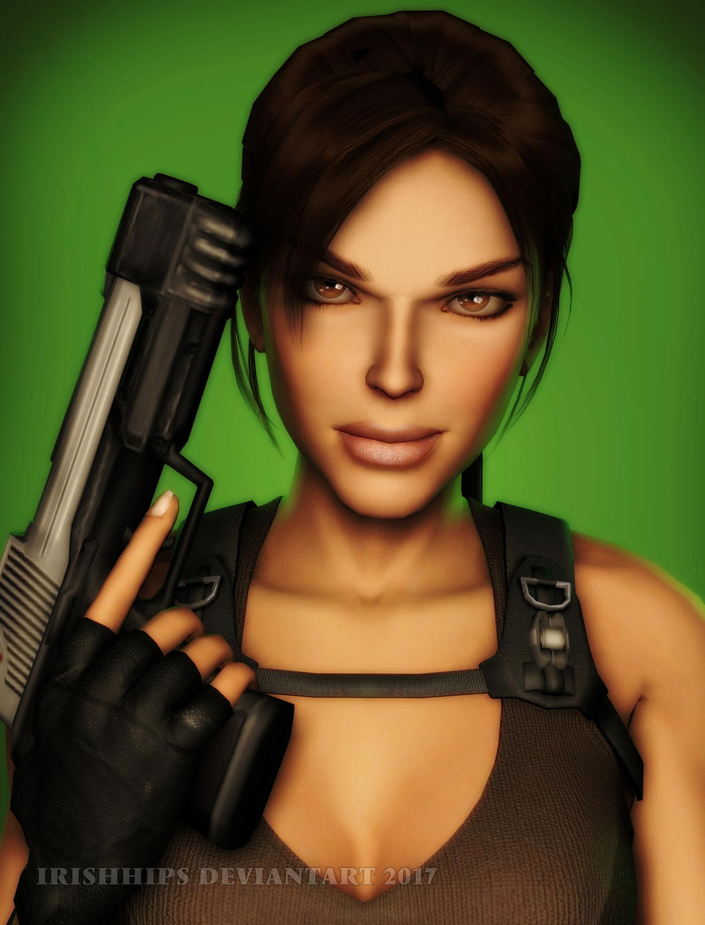 Tomb Raider Underworld Stare Down By Irishhips On Deviantart