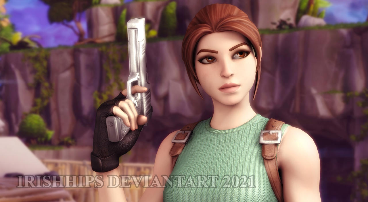 Fortnite Lara Croft By Irishhips On Deviantart