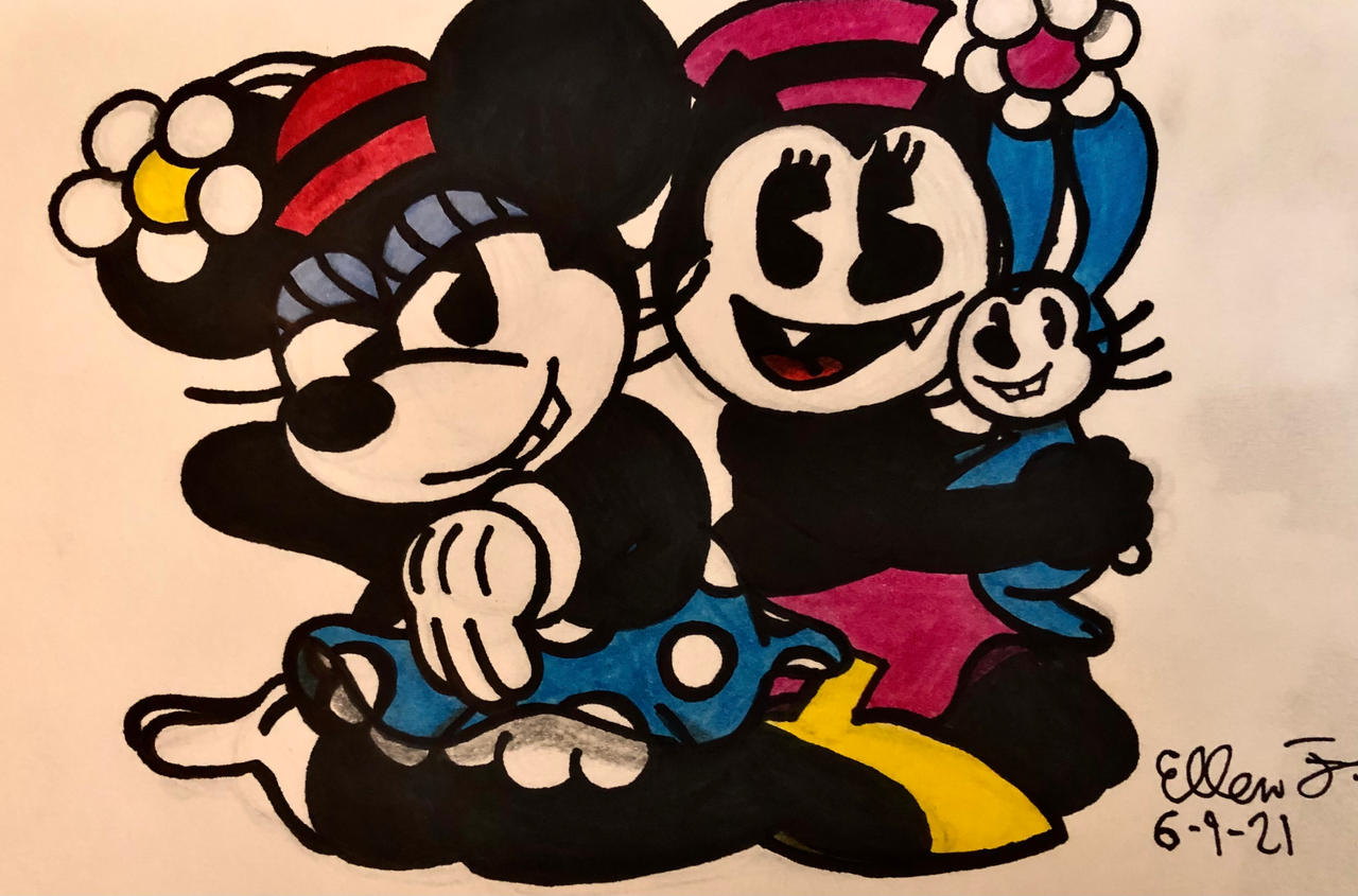 Minnie and Ortensia by TheNamesEllen on DeviantArt Minnie and Ortensia by TheNamesEllen on DeviantArt