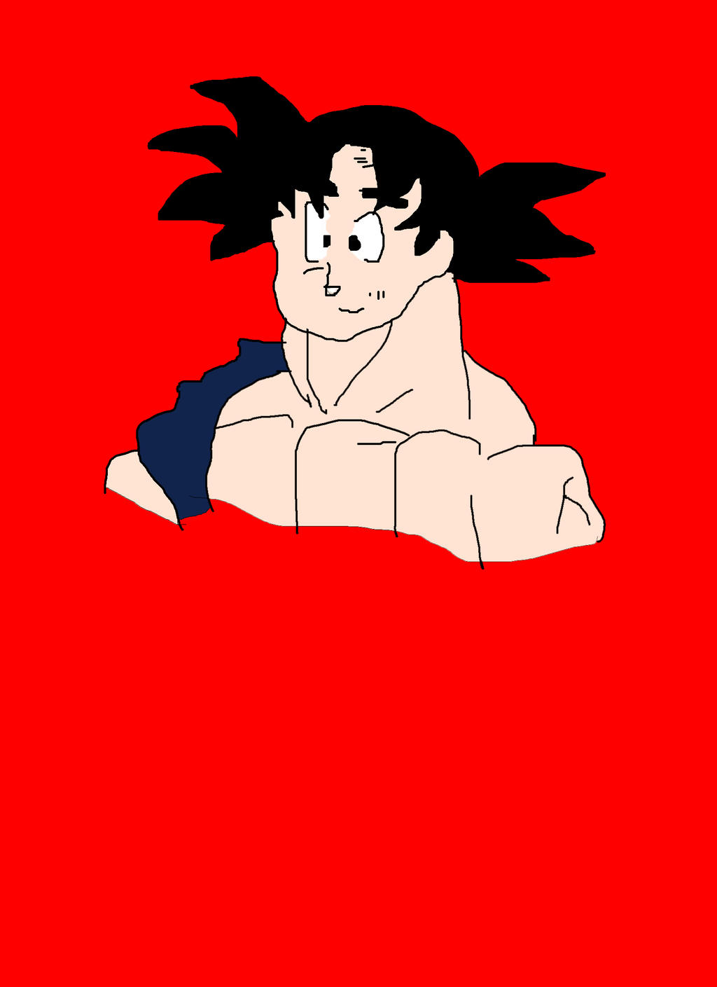 Goku Ripped Clothes By Wtchazz On Deviantart