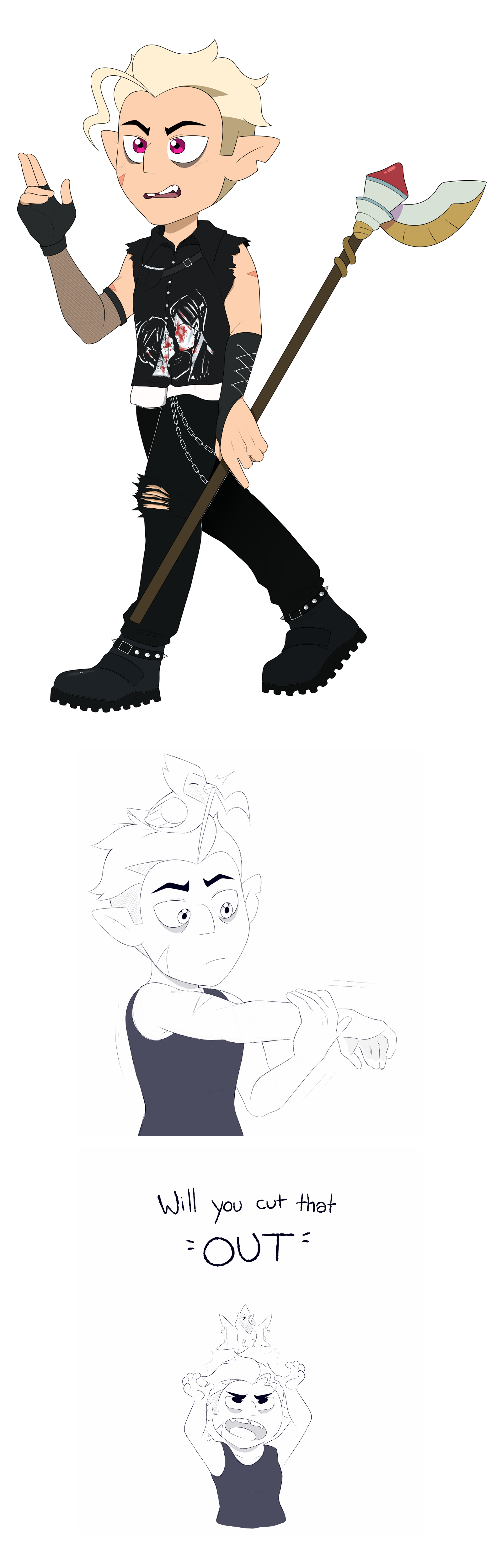 Hes Kinda Emo Punk Rock By Dexsterpieces On Deviantart