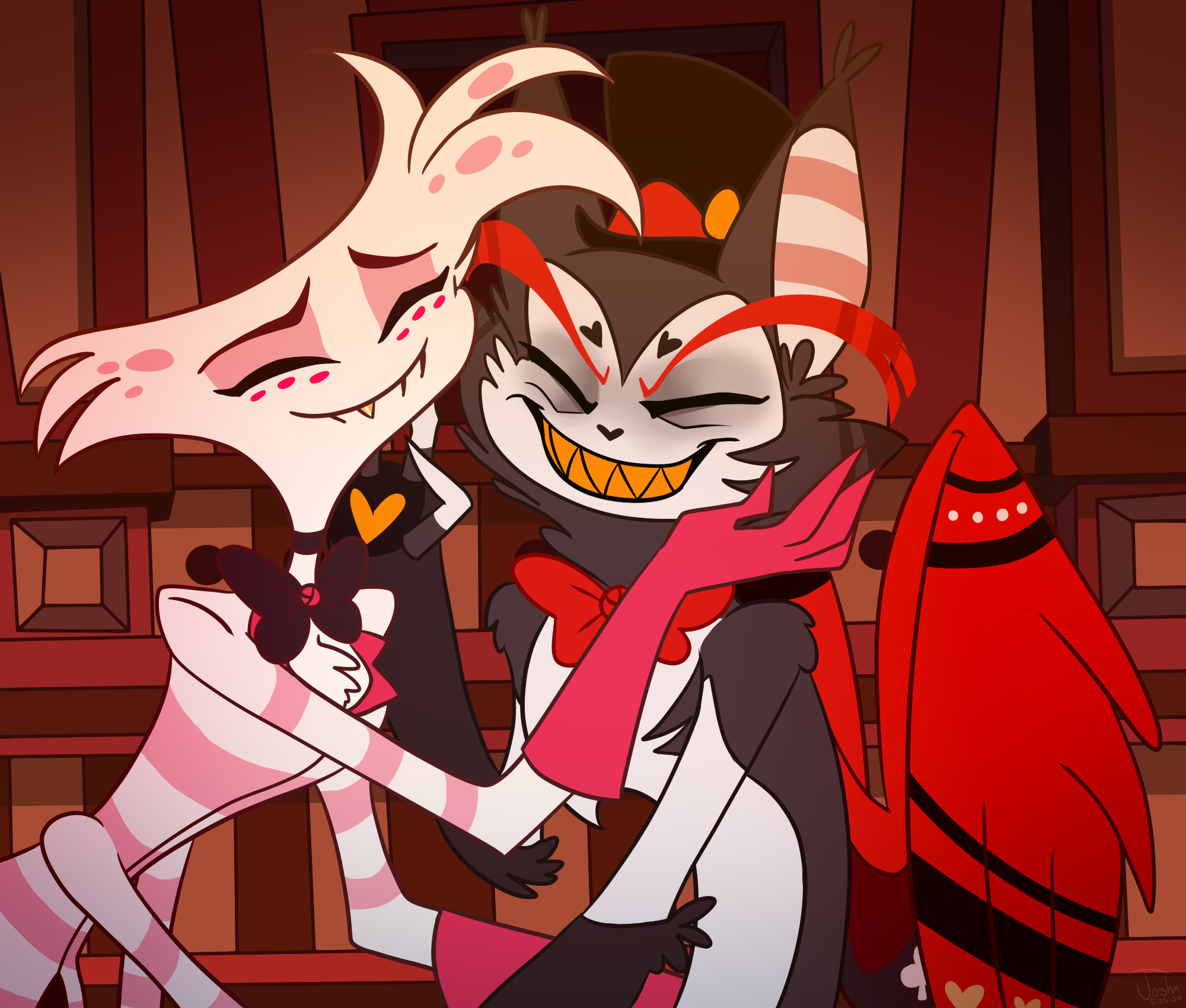 Angel And Husk By Myinsanebestfriend On Deviantart