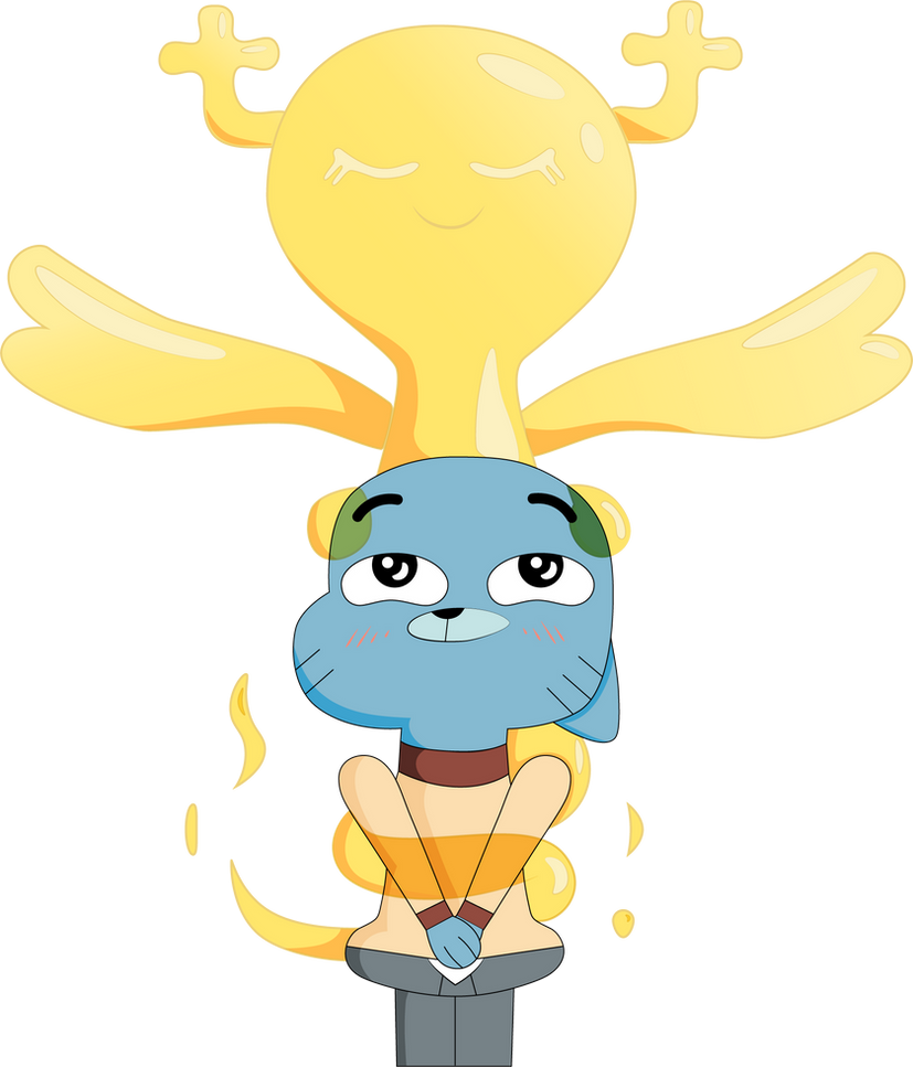 Vetor Gumball E Penny By Duda Ramalho On Deviantart