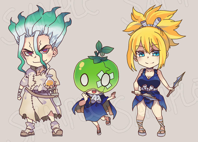 Dr Stone Chibi
