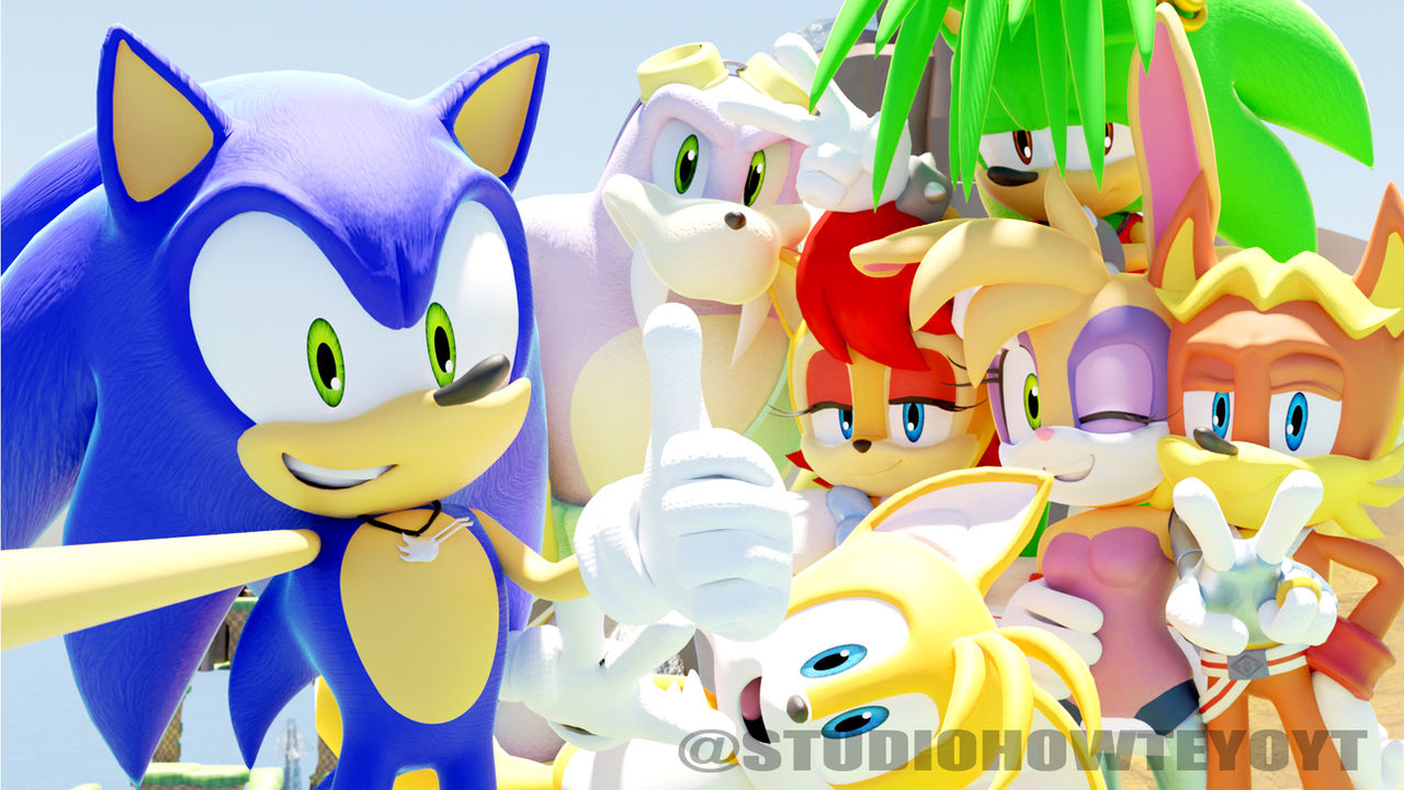 Selfie At Green Hill Blender By Howteyoarts On Deviantart