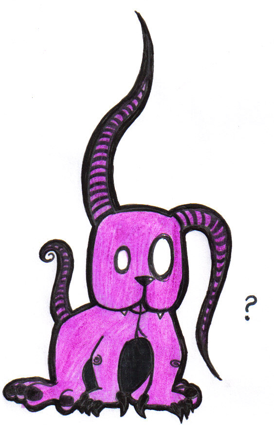 Gothic Doggy by emerald-kiss on DeviantArt