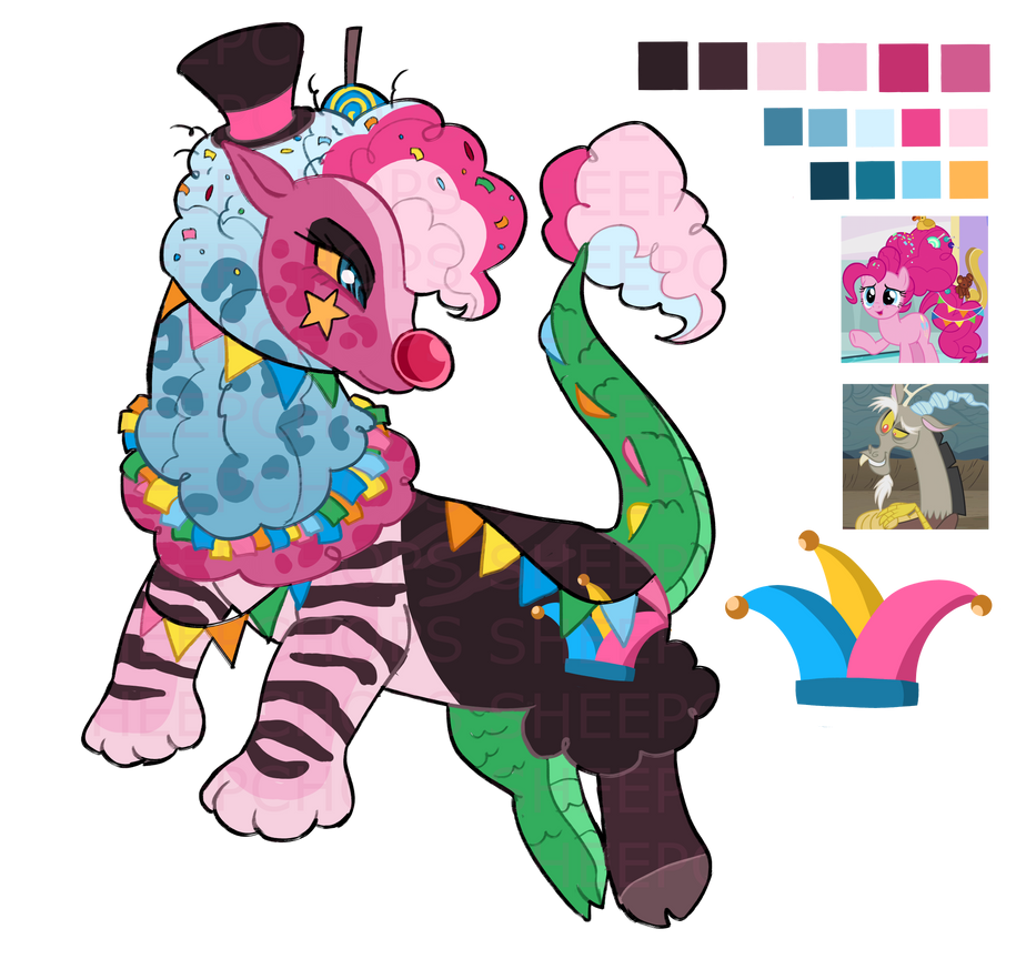 Discord X Pinkie Pie F5 Grid Mashup By Sheepchops On Deviantart
