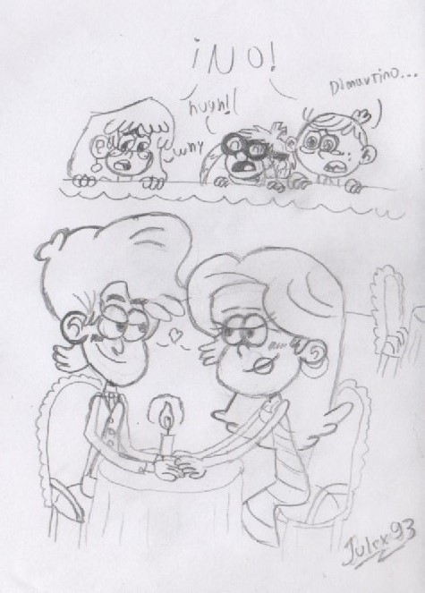 Hugh And Dimartino Have A Dating The Louds By Julex93 On Deviantart