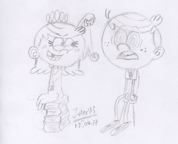 Lola Hipnotizing Lincoln By Julex93 On Deviantart
