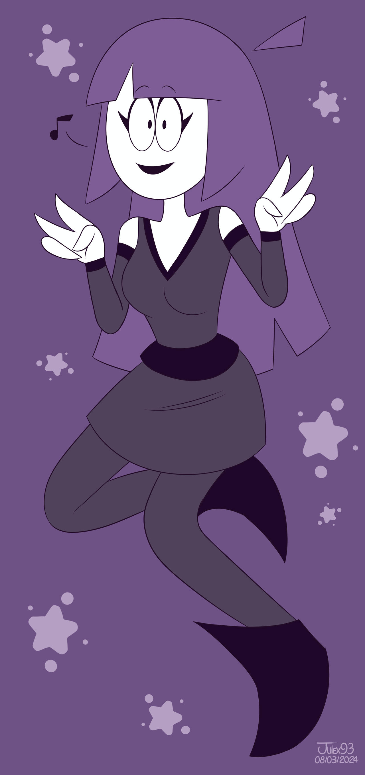 Lila Spooky Month By Julex93 On Deviantart