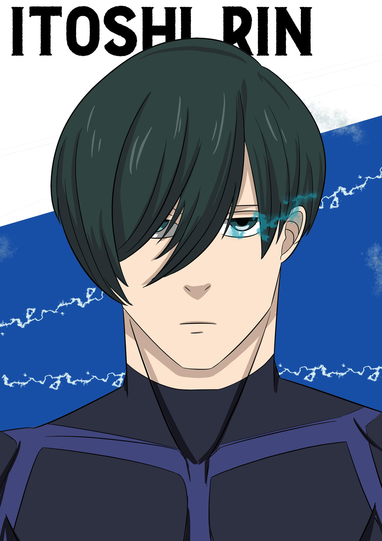 Itoshi Rin By Nickart21 On Deviantart