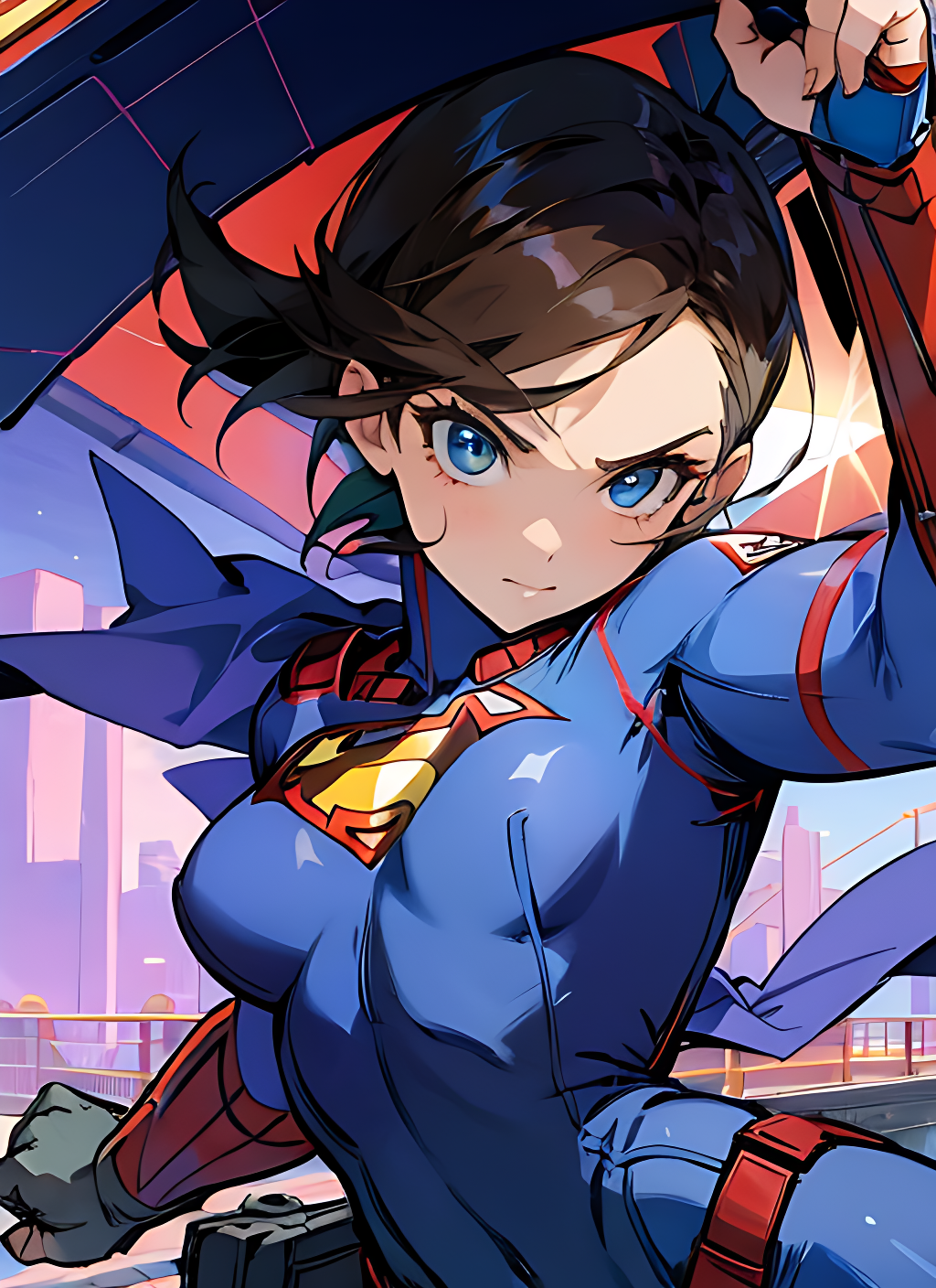 Girl As Superhero V3 By Eviwizard On Deviantart