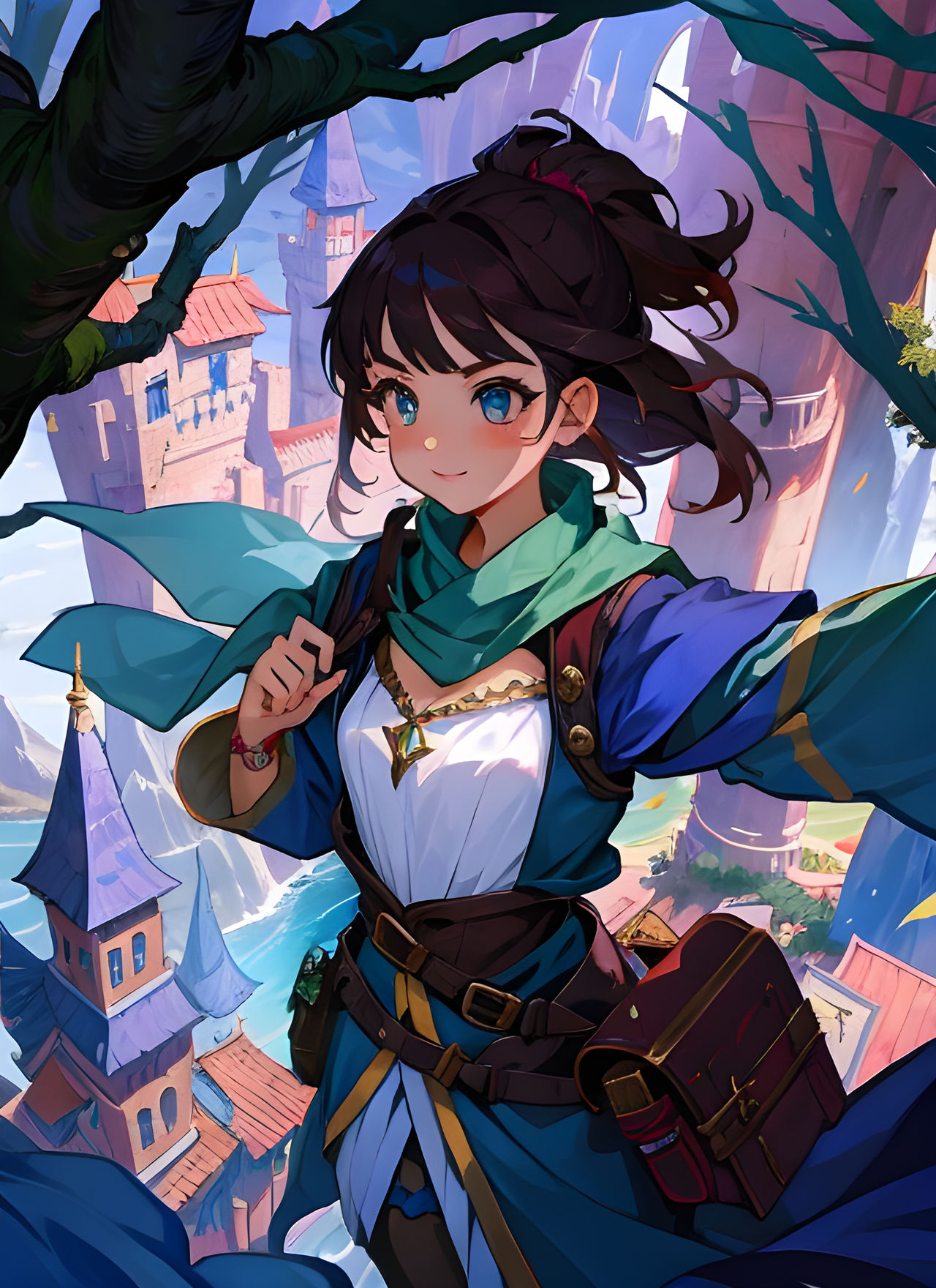 Adventurer Girl V3 By Eviwizard On Deviantart