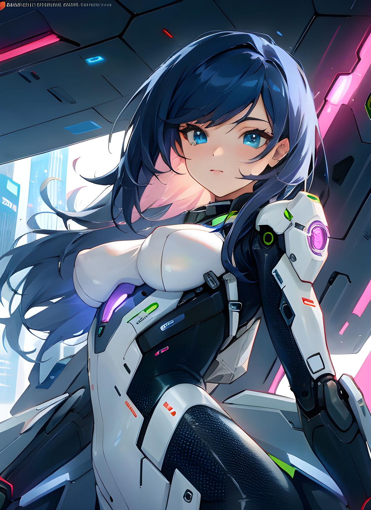 Robotic Girl V3 By Eviwizard On Deviantart