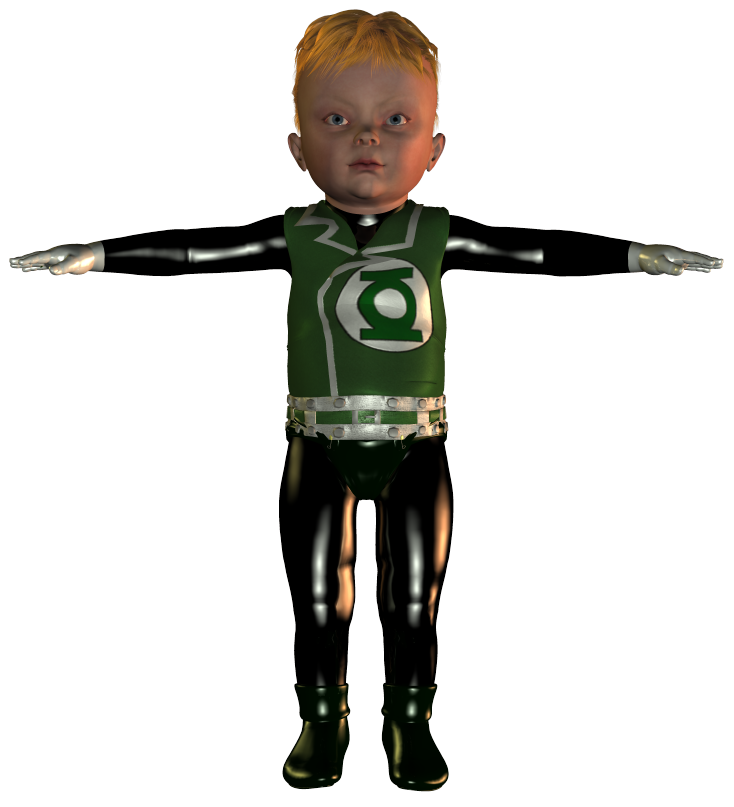 Lil Guy Gardner Model By Tonydumont On Deviantart