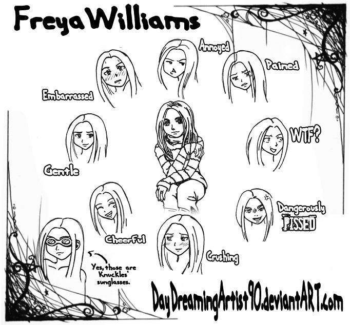Meet Freya Williams By Daydreamingartist90 On Deviantart